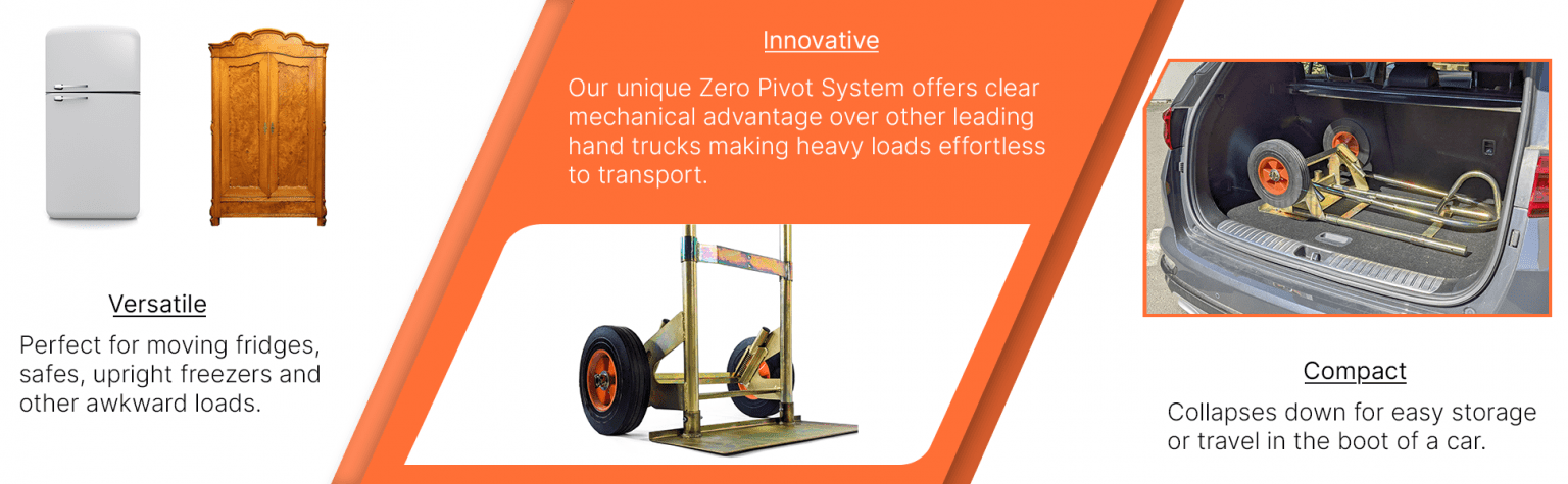 Zero Pro Hand Truck | Heavy Duty Sack Barrow | Forest Master