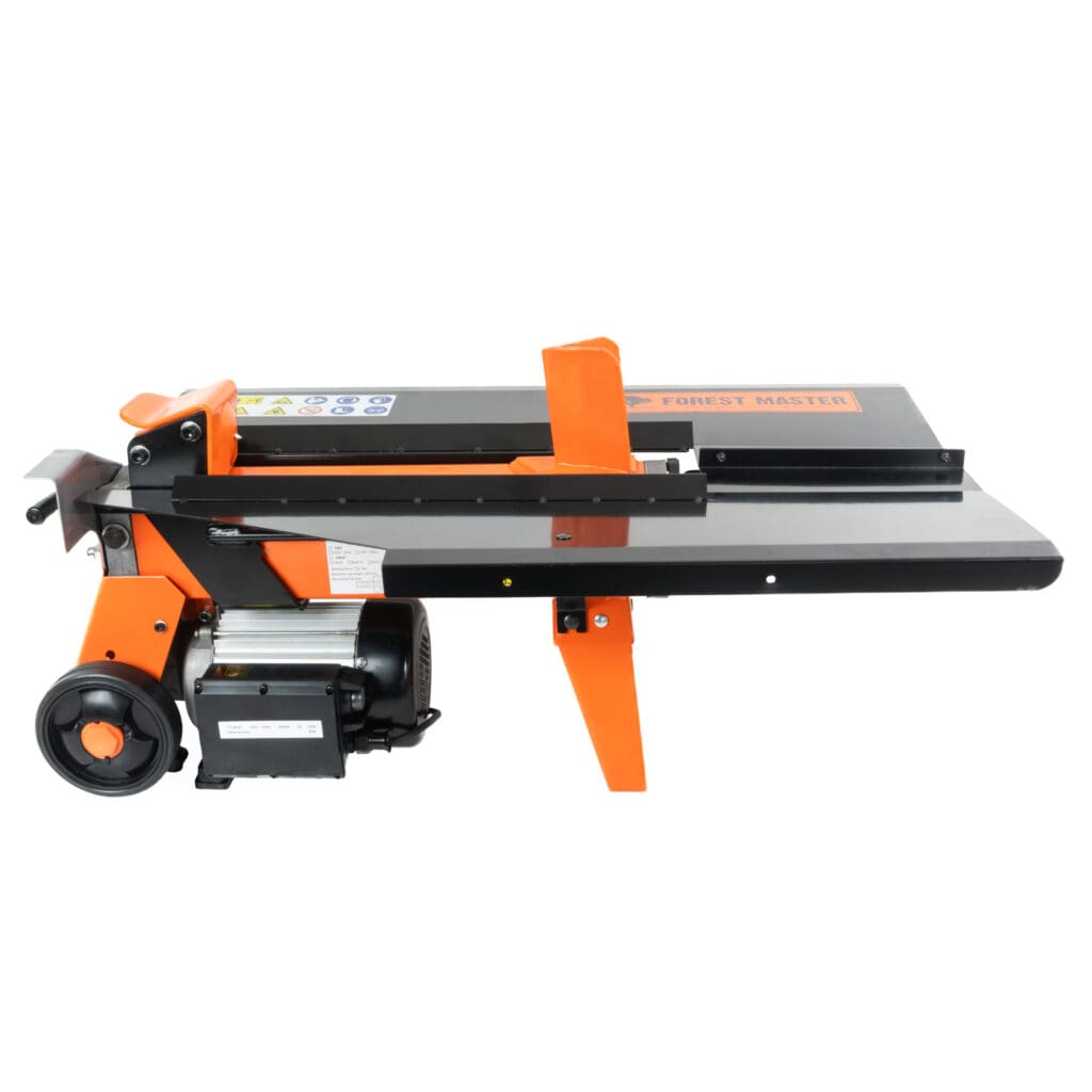 FM5D-TC | 5-Ton Electric Log Splitter With Work Bench And Guard