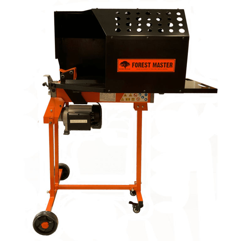 Log Splitter Work Bench And Safety Cage Log Catcher | Forest Master