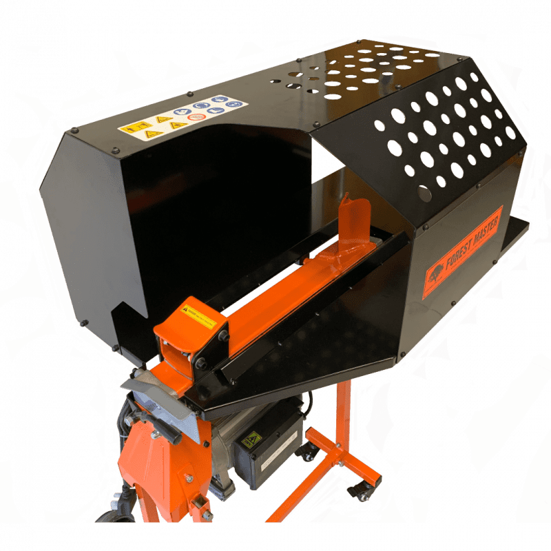 Log Splitter Work Bench And Safety Cage Log Catcher | Forest Master