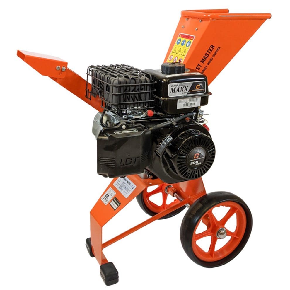 FM6DD Compact 6HP Petrol Wood Chipper – Direct Drive, Rotatable Hopper ...