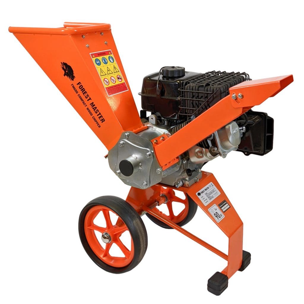 FM6DD Compact 6HP Petrol Wood Chipper – Direct Drive, Rotatable Hopper ...