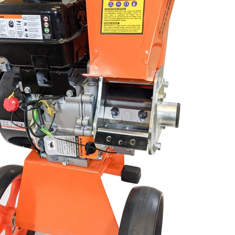 FM6DD Compact 6HP Petrol Wood Chipper – Direct Drive, Rotatable Hopper ...