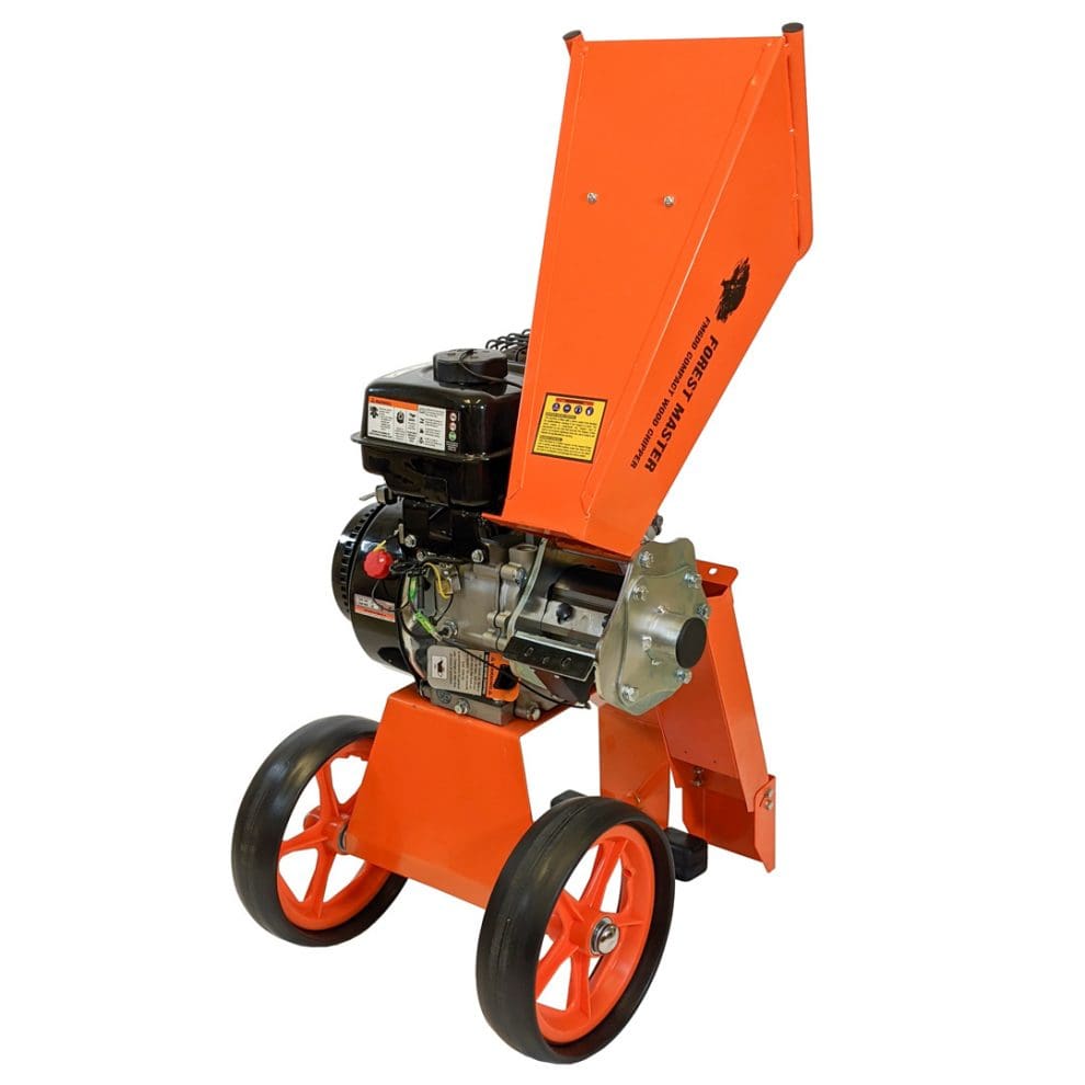 FM6DD Compact 6HP Petrol Wood Chipper – Direct Drive, Rotatable Hopper ...