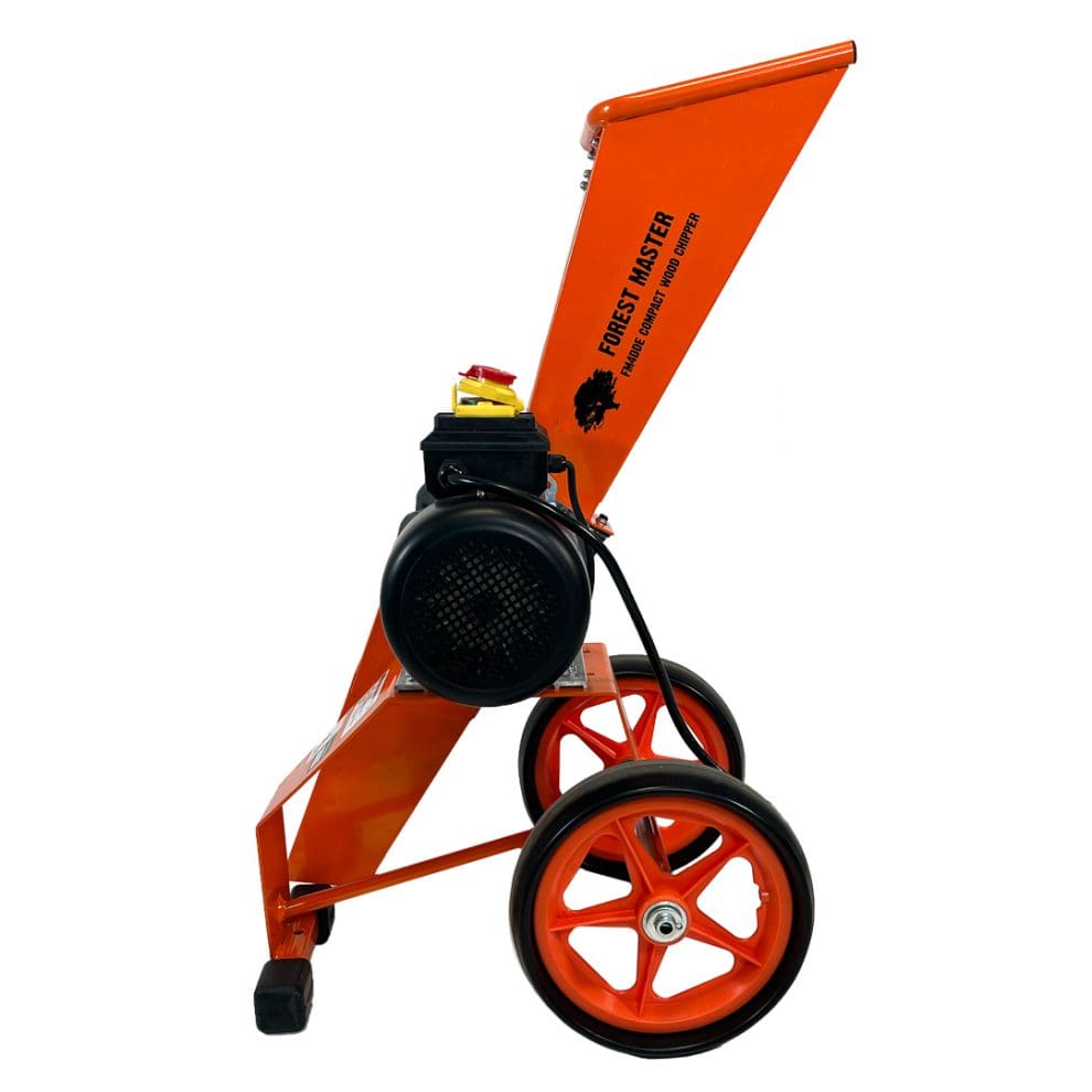 Compact 4HP Electric Garden Shredder Mulcher FM4DDE-MUL | Forest Master