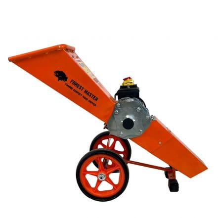 Compact 4HP Electric Garden Shredder Mulcher FM4DDE-MUL | Forest Master