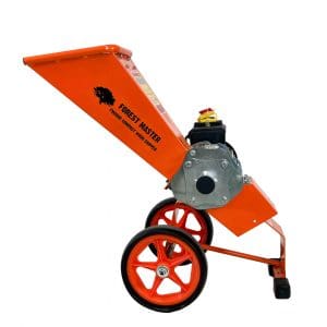 Compact 4HP Electric Garden Shredder Mulcher FM4DDE-MUL | Forest Master