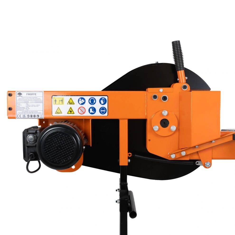 8 Ton 'Fast Fire' Rapid Electric Kinetic Log Splitter | Forest Master