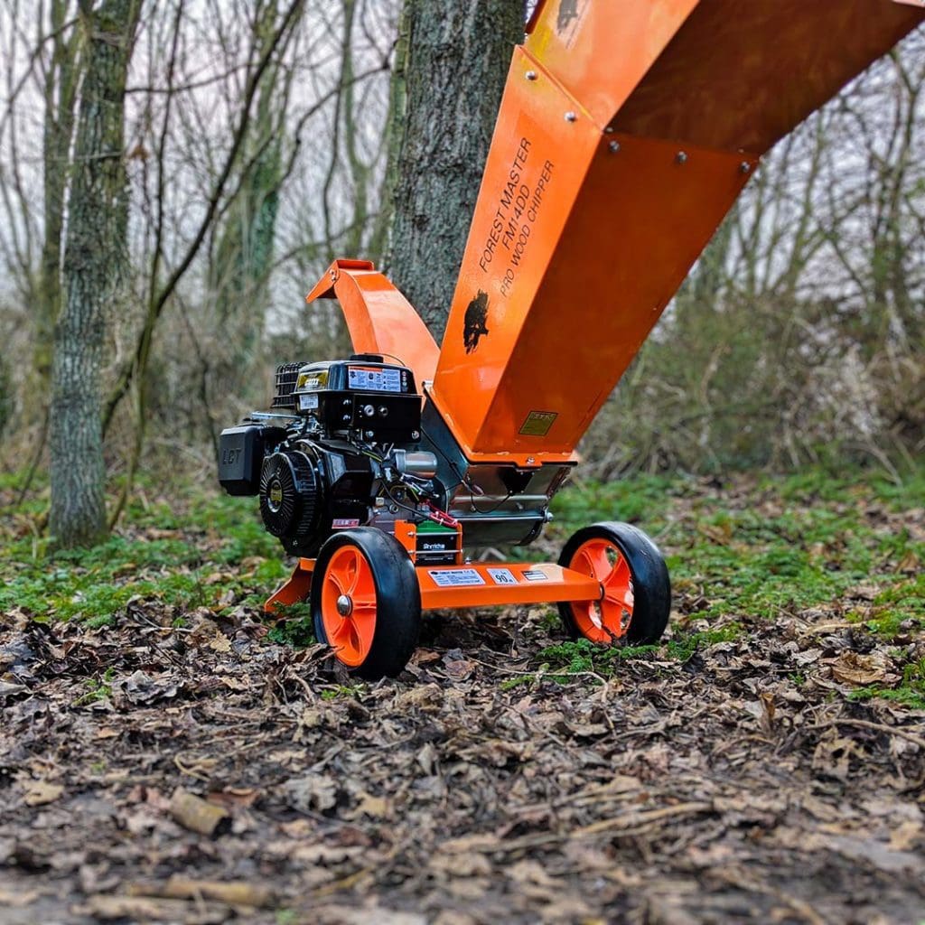 Professional 14HP Petrol Wood Chipper & Garden Shredder FM14DDES ...