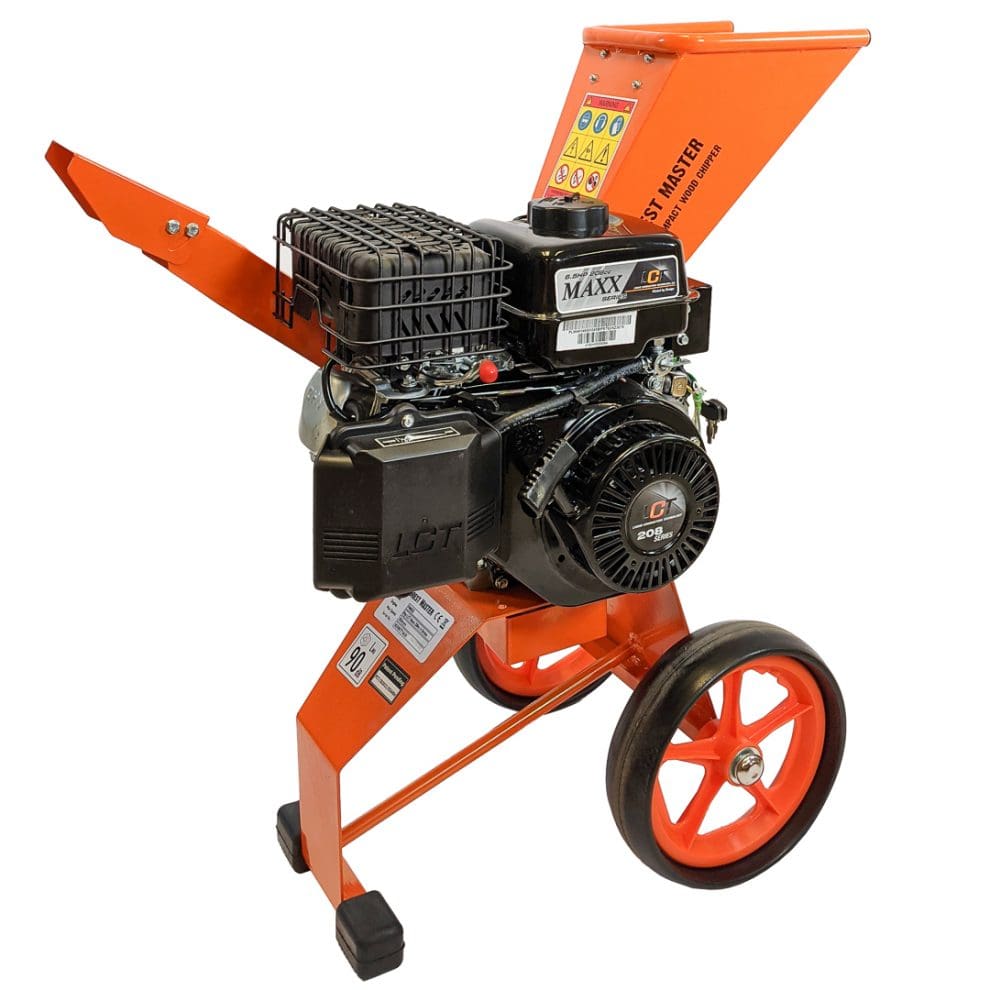 Electric Start Petrol Wood Chipper - Compact 6HP FM6DDES | Forest Master