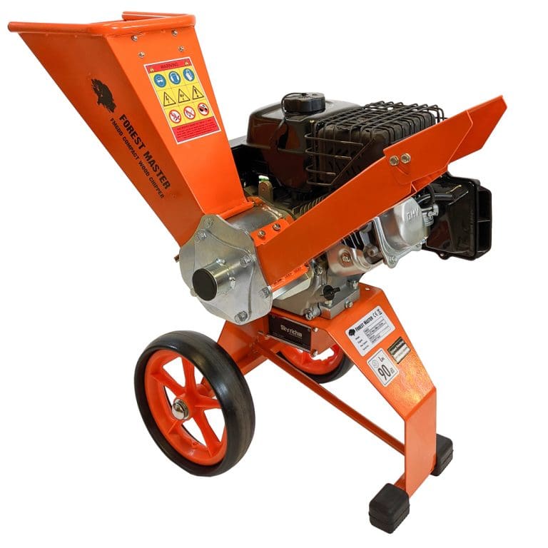 Electric Start Petrol Wood Chipper - Compact 6HP FM6DDES | Forest Master