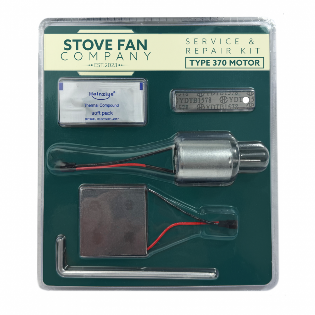 Premium Stove Fan Service Kit (Compatible With Type 370 & 500 Motors ...
