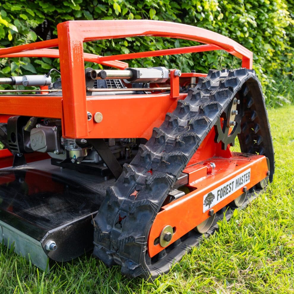 Remote Control Lawn Mower - Petrol 7 Hp 'MM-LM550' Crawler Mower ...