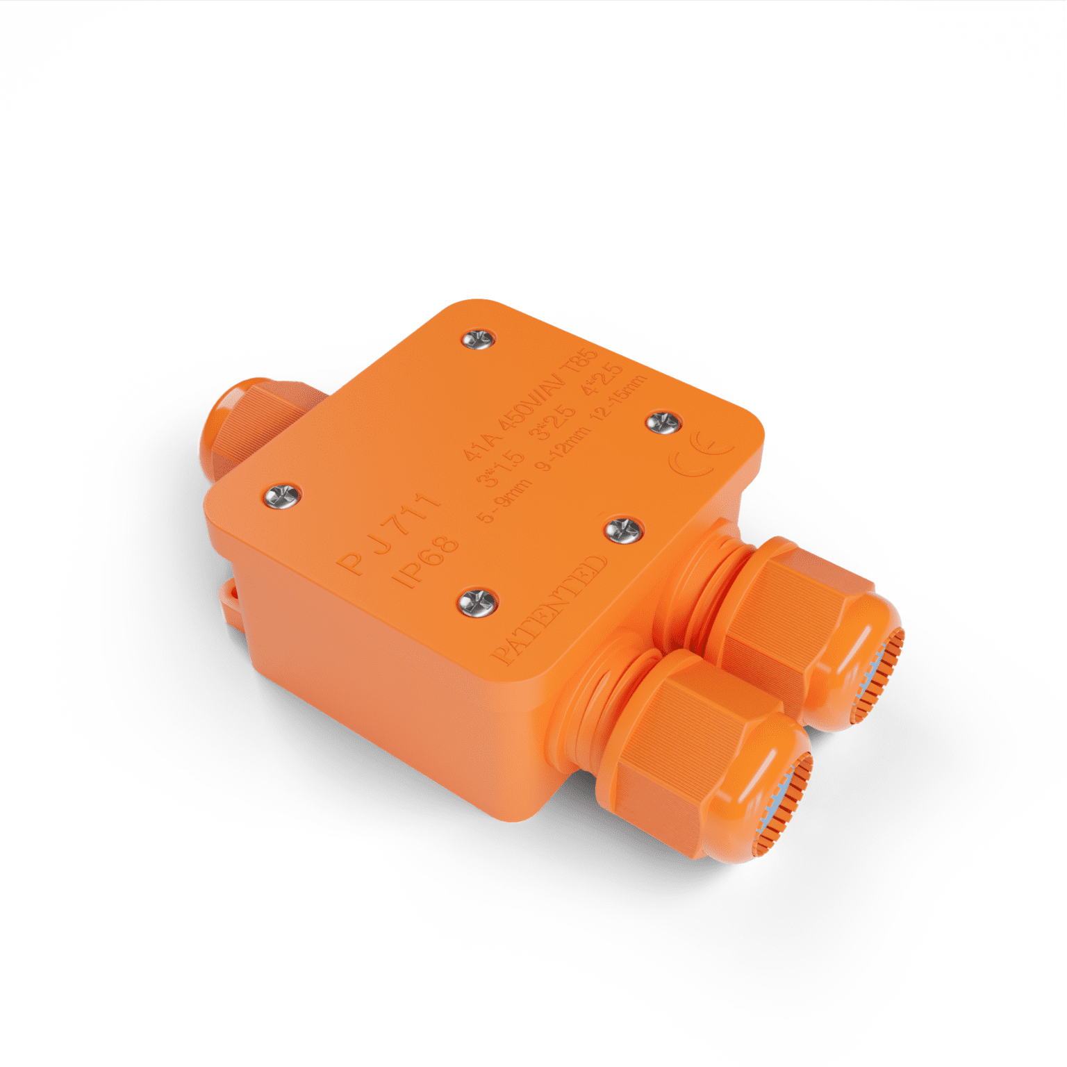 IP68 Waterproof Junction Box - 1 In, 1 Out / 1 In, 2 Out (2-Way / 3-Way ...