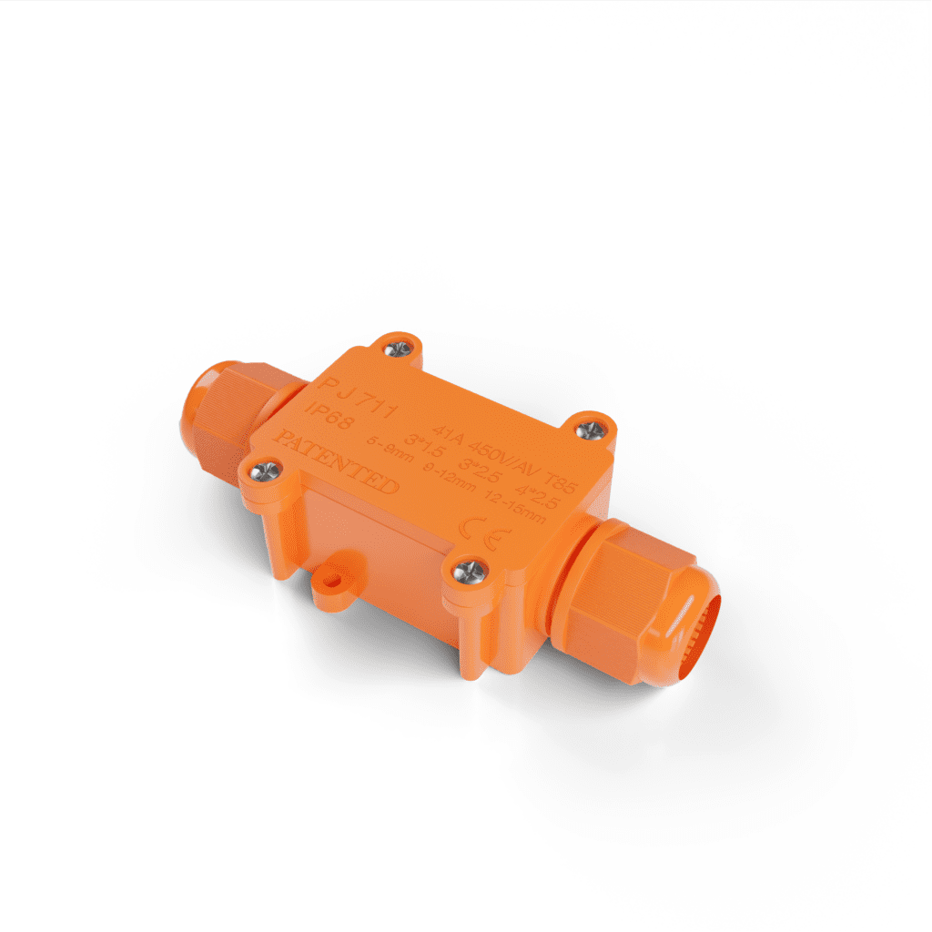 IP68 Waterproof Junction Box - 1 In, 1 Out / 1 In, 2 Out (2-Way / 3-Way ...