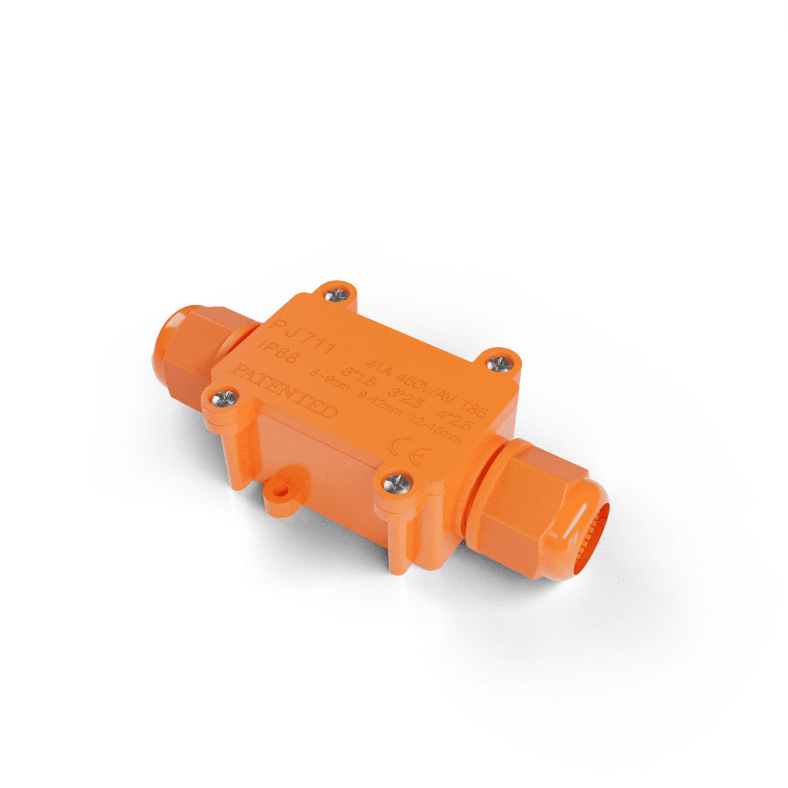 IP68 Waterproof Junction Box - 1 In, 1 Out / 1 In, 2 Out (2-Way / 3-Way ...