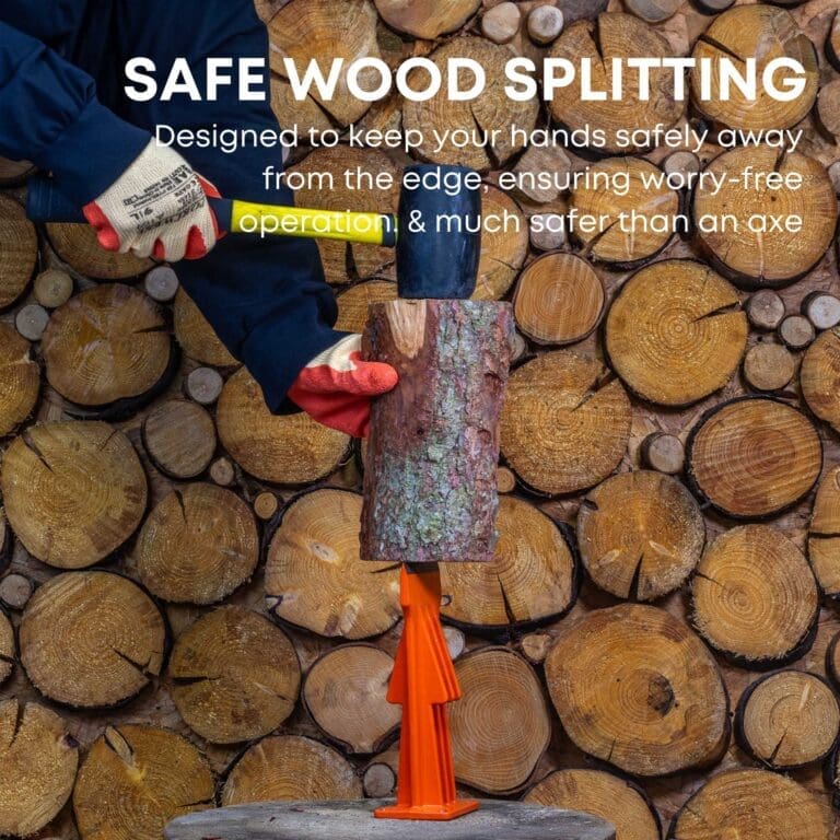 FM9LS 9" Manual Kindling & Log Splitter – Portable Precision And Safety ...