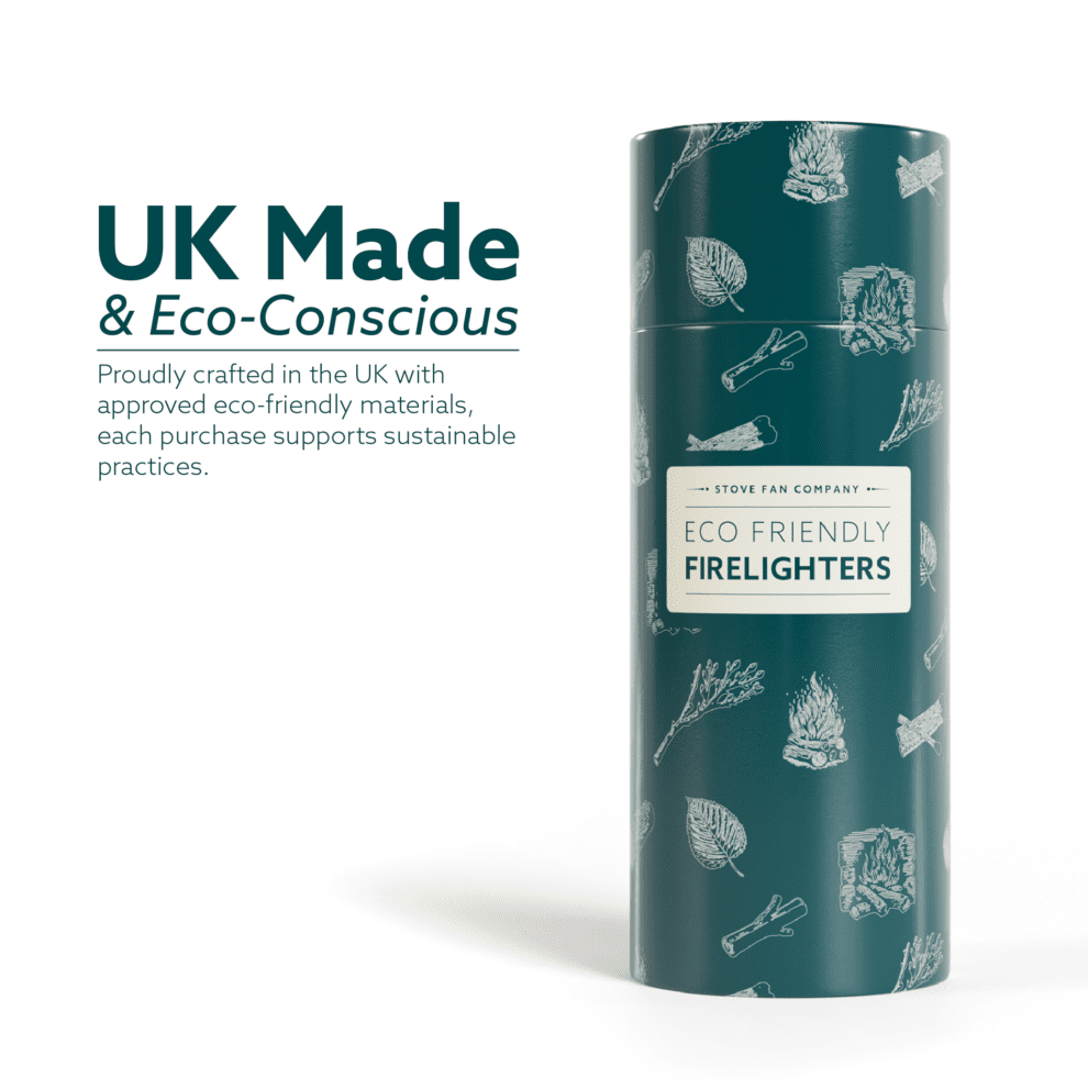 Eco-Friendly Firelighters By Stove Fan Company – The Standard For Clean ...
