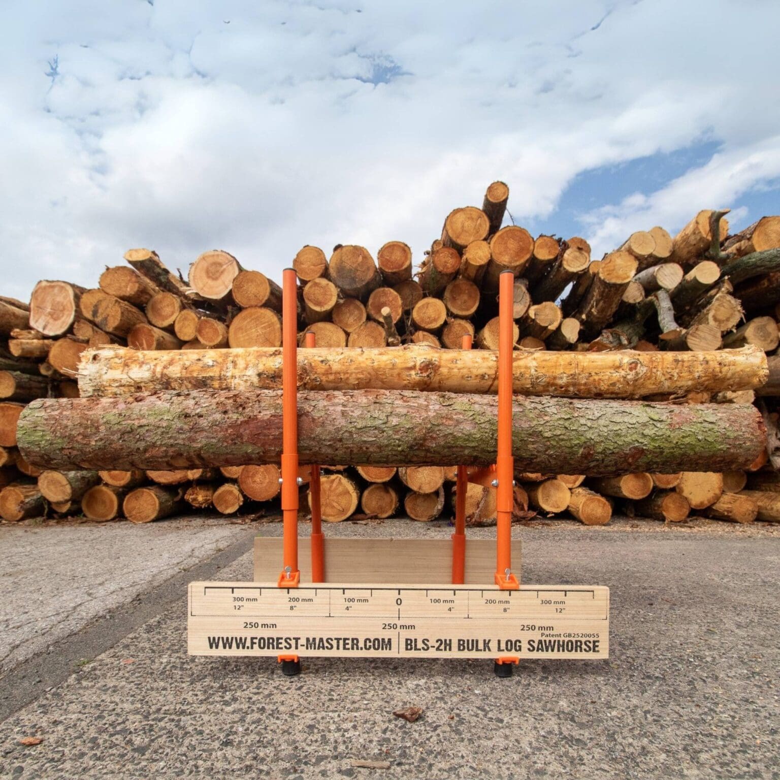 Bulk Log Sawhorse BLS-2H – Compact Precision For Multi-Log Cutting ...