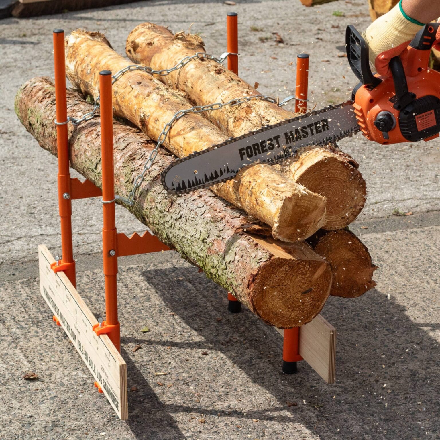 Bulk Log Sawhorse BLS-2H – Compact Precision For Multi-Log Cutting ...