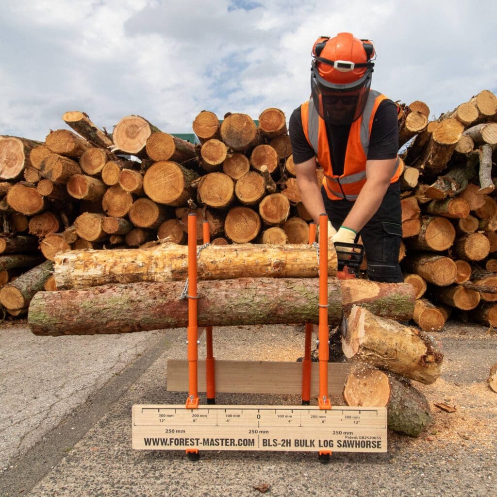 Bulk Log Sawhorse BLS-2H – Compact Precision For Multi-Log Cutting ...