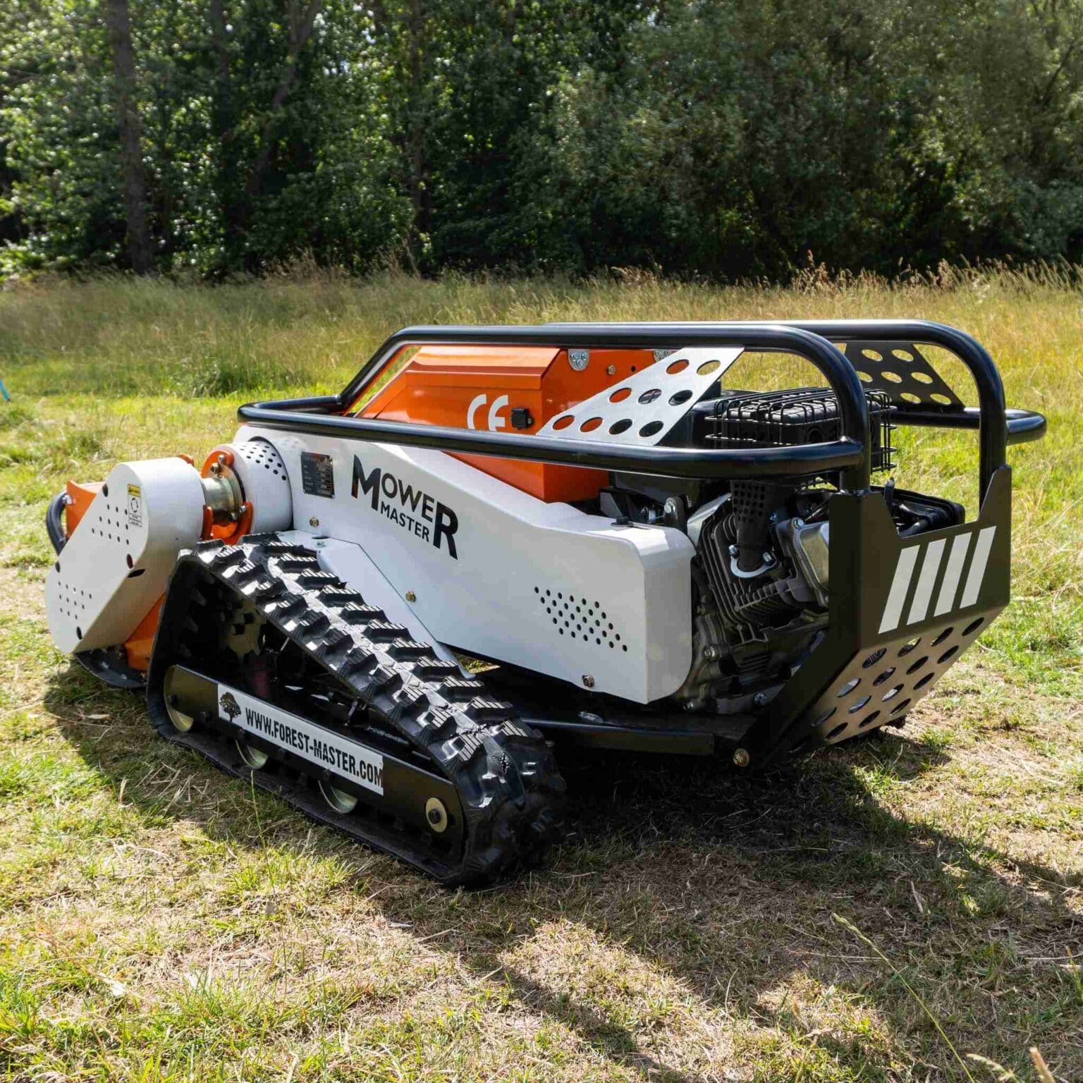 LM-800F Remote Control Flail Mower – 18HP Petrol, 780mm Cut Width, 48 ...